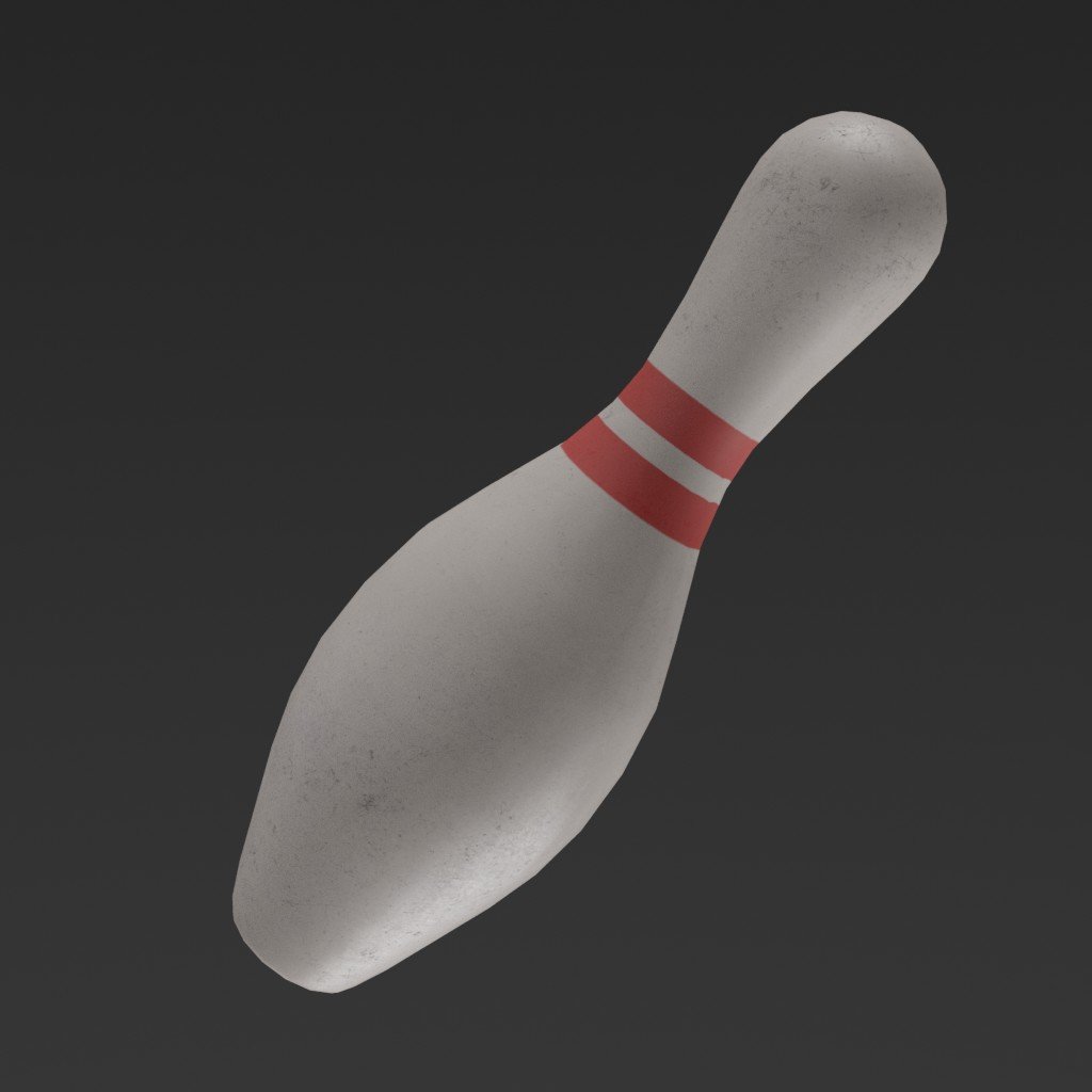 Bowling Skittle Pin | Sport models | BlenderKit