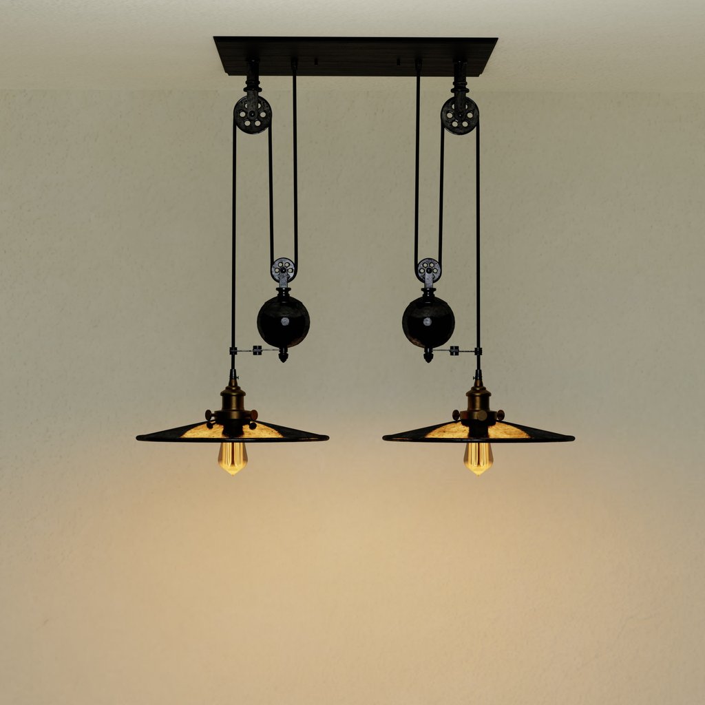 Glass Lamp | FREE 3D Ceiling Light models | BlenderKit