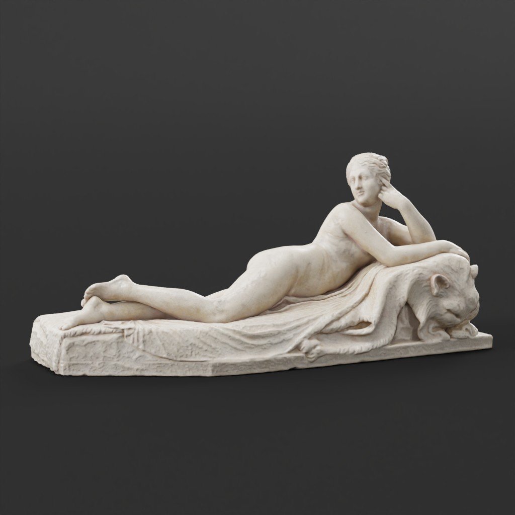 Canova naiad | Interior Sculptures models | BlenderKit