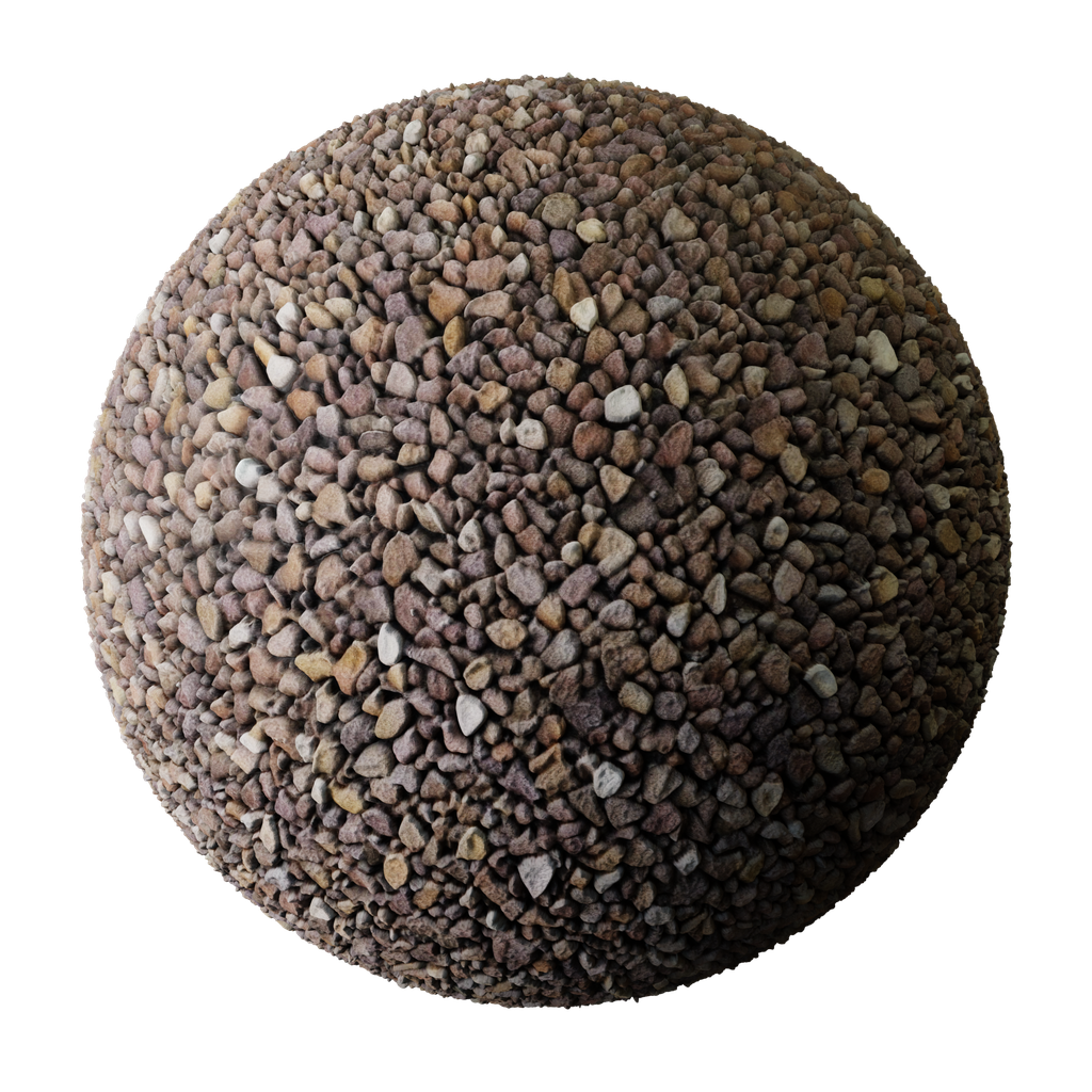 Ground Stone Gravel | FREE stone materials | BlenderKit
