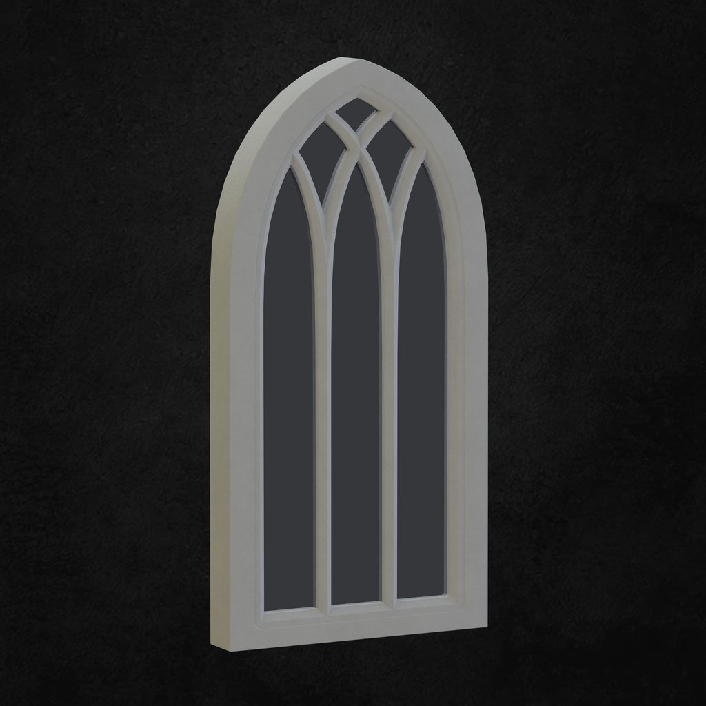 Gothic Window | Windows models | BlenderKit
