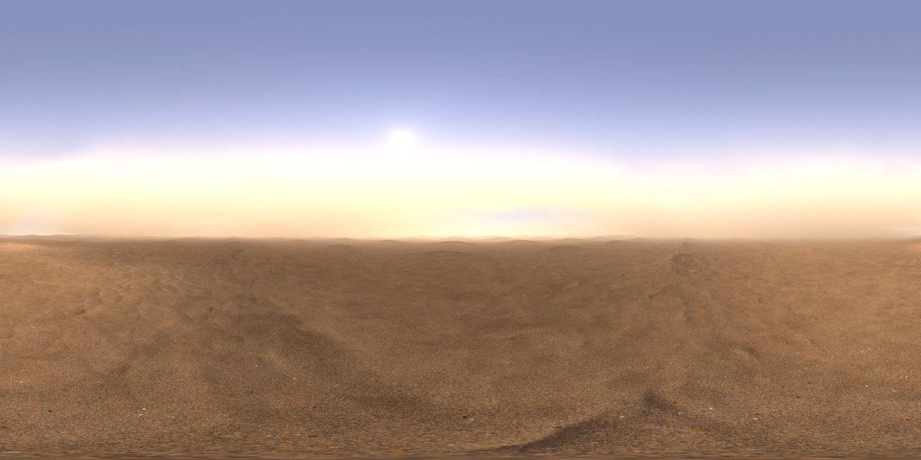 Foggy desert | FREE Landscapes HDRis | BlenderKit