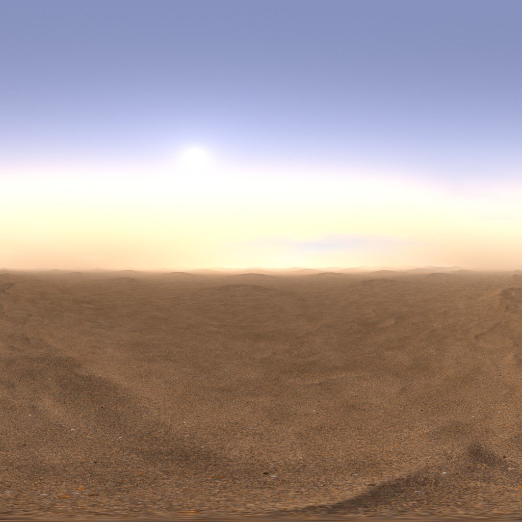 BlenderKit | Download the FREE Foggy desert hdr