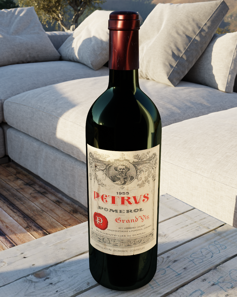 Petrus Pomerol 1955 Wine Bottle | Restaurant / Bar models | BlenderKit