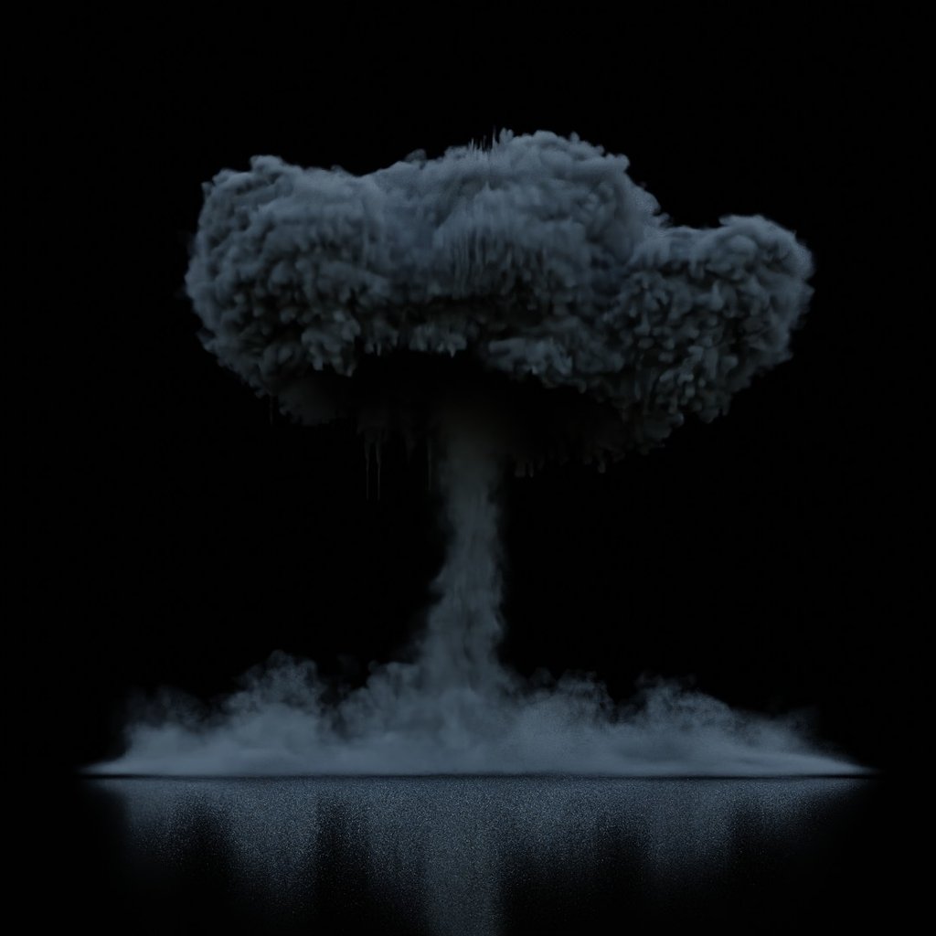 Big Nuke Static | FREE Simulations models | BlenderKit