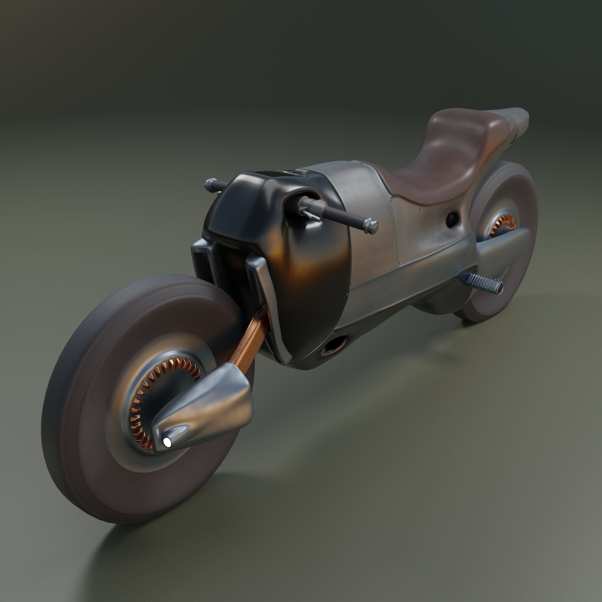 Sci-fi Motorcycle | FREE Motocycles models | BlenderKit