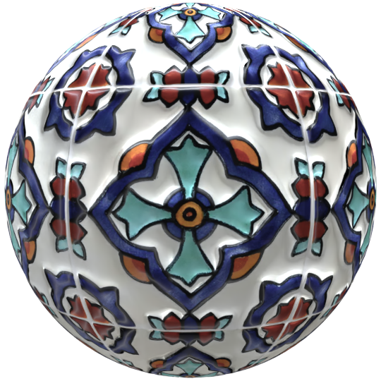 Vintage Rustic Ceramic Floor 26 | FREE floor materials | BlenderKit