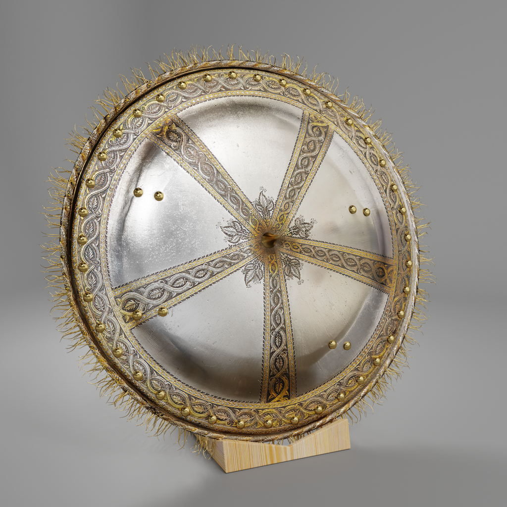 Round shield of Emperor Maximilian I | FREE Historical Weapons models ...