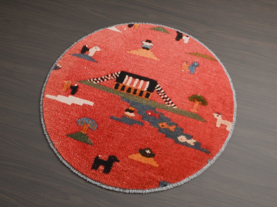 Persian Design Rug | Beds models | BlenderKit