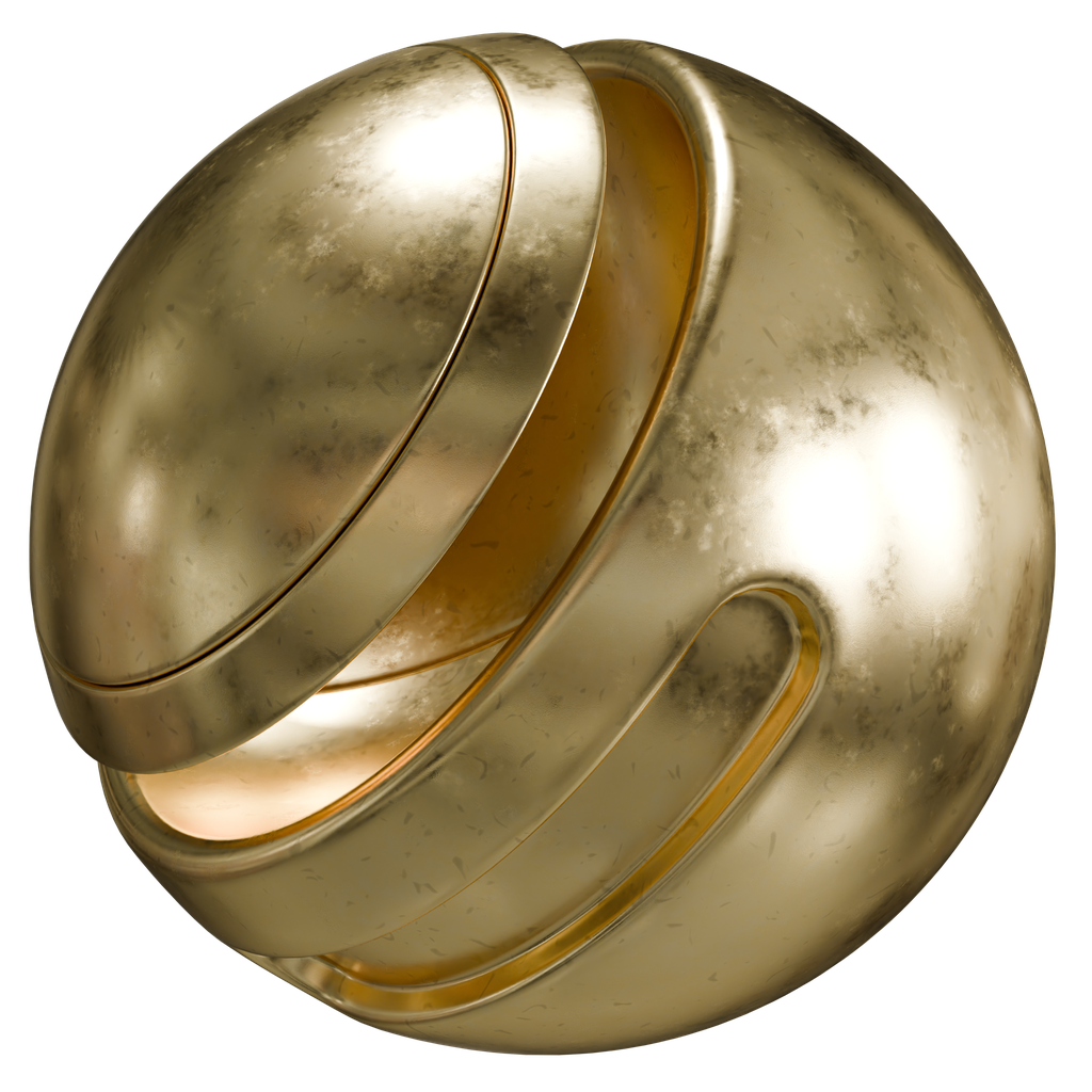 Procedural Gold | FREE metal materials | BlenderKit