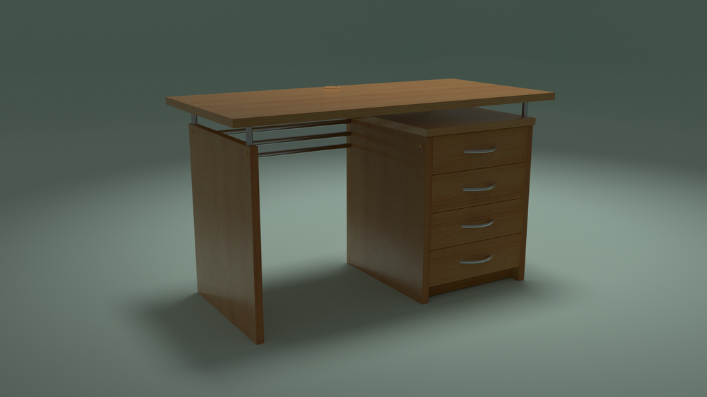 Office table | FREE Desks models | BlenderKit