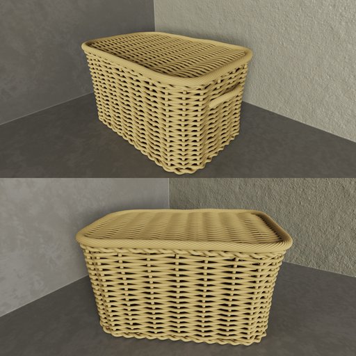 BlenderKit | Download the Basket model