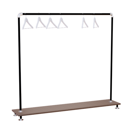 BlenderKit | Download the Revit Clothes Rack model