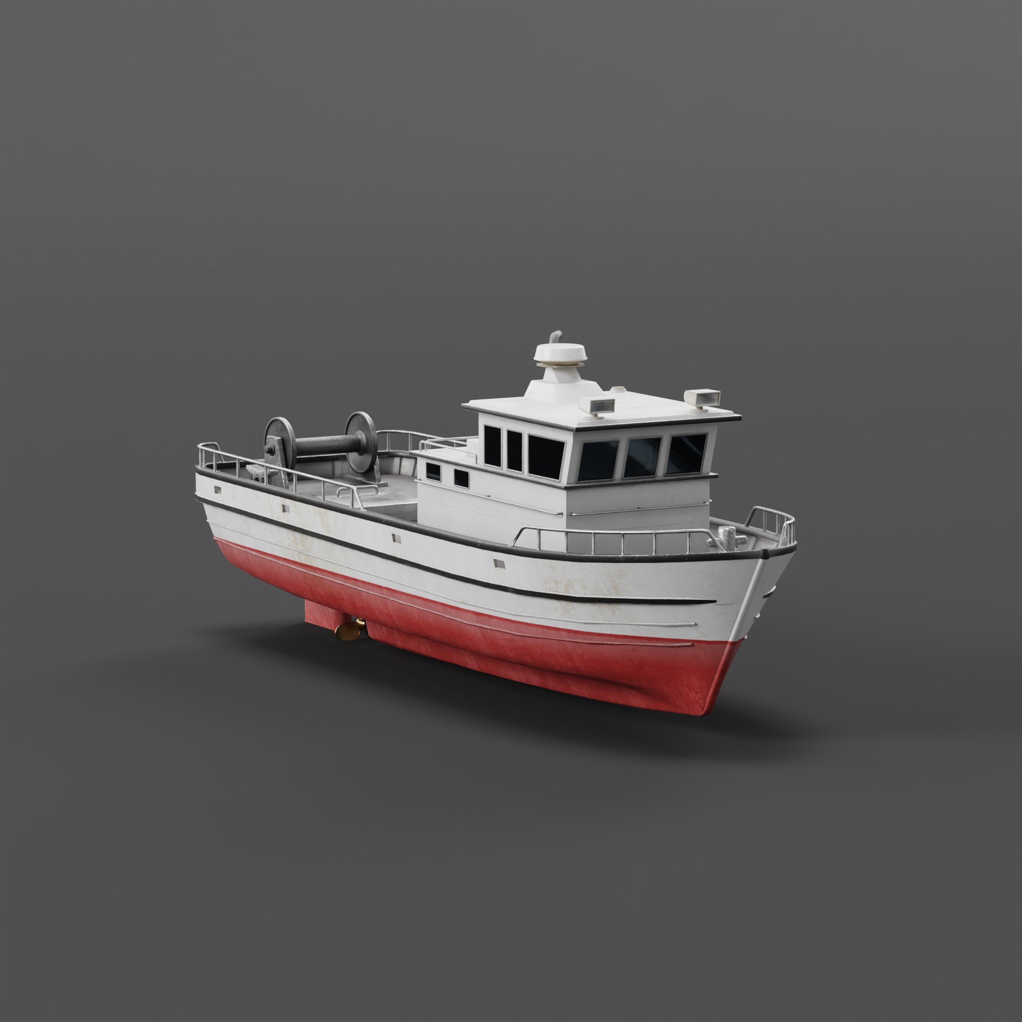 Fishing Boat | Boats models | BlenderKit