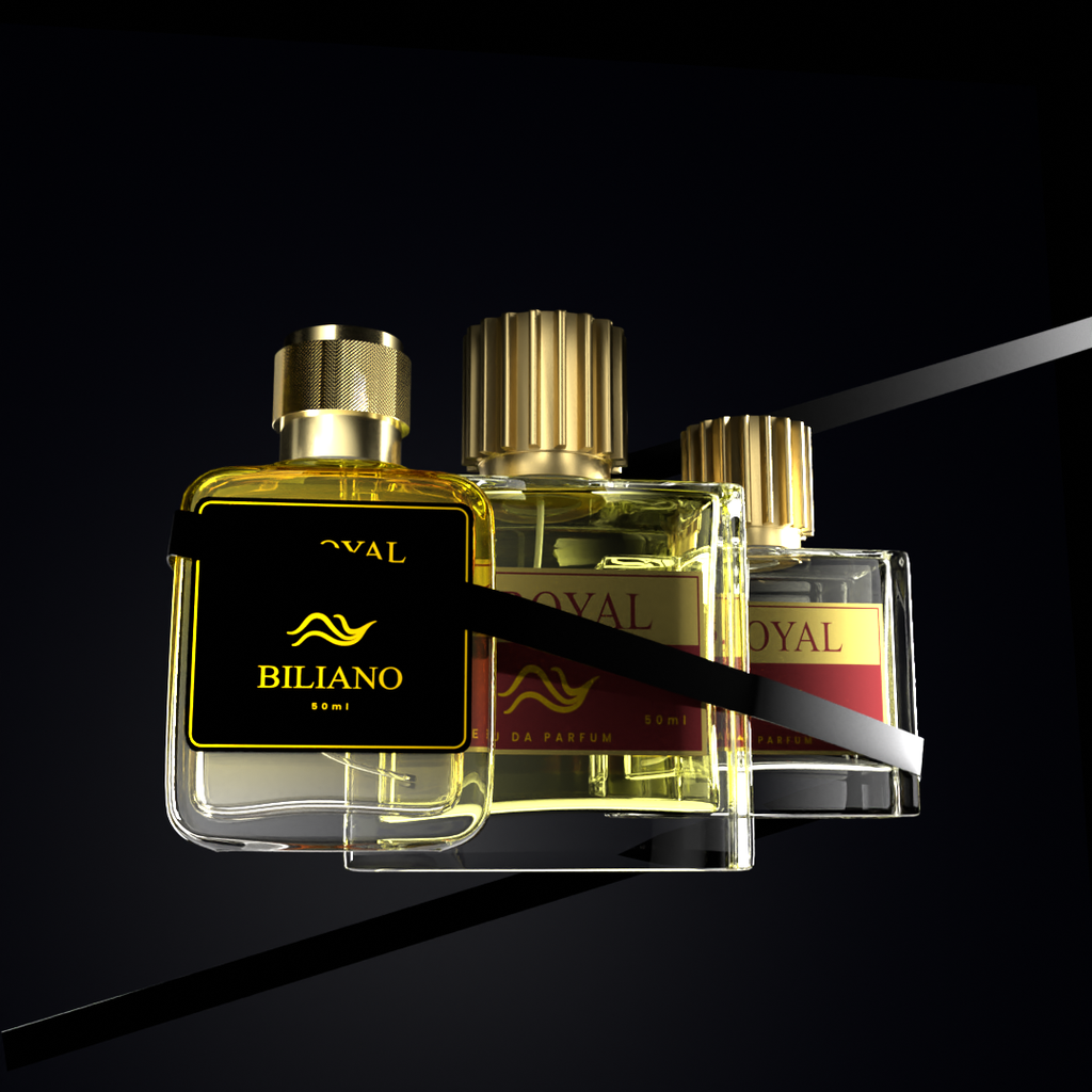 Combo offer perfume setup | Mockup scenes | BlenderKit