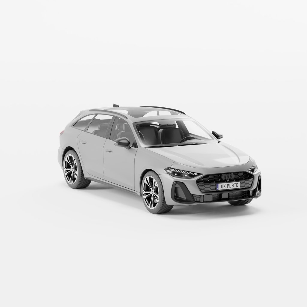 Audi A5 Avant 2025 | Modern Cars models | BlenderKit