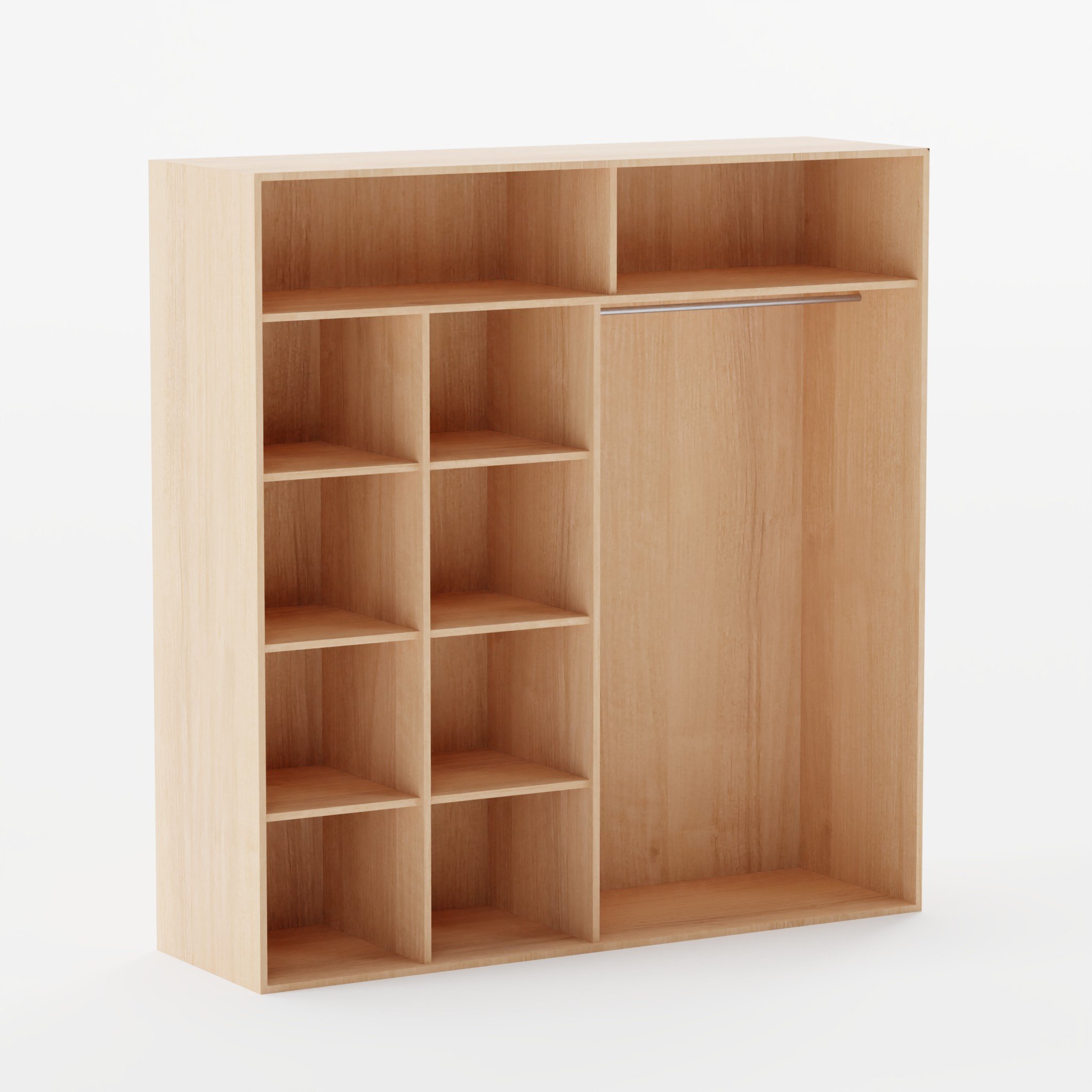 Wardrobe classic | FREE 3D Wardrobe models | BlenderKit