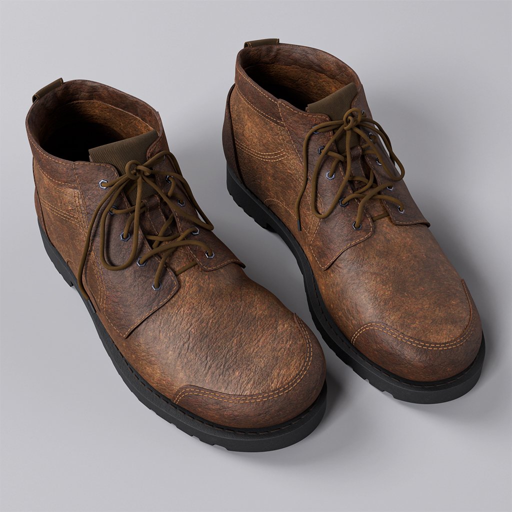 Boots | Footwear models | BlenderKit