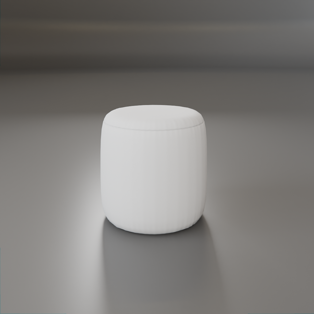 Pouf 03 | Poufs models | BlenderKit
