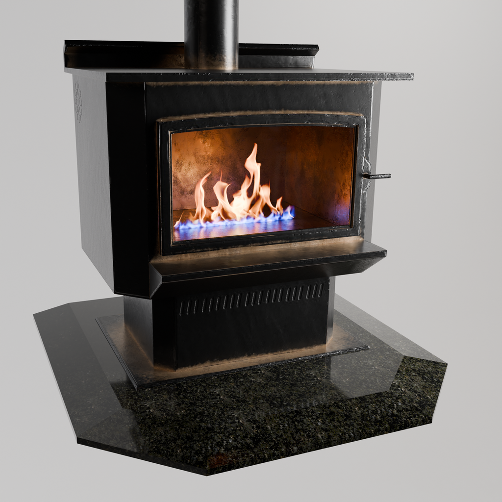 Fireplace | Interior Design models | BlenderKit