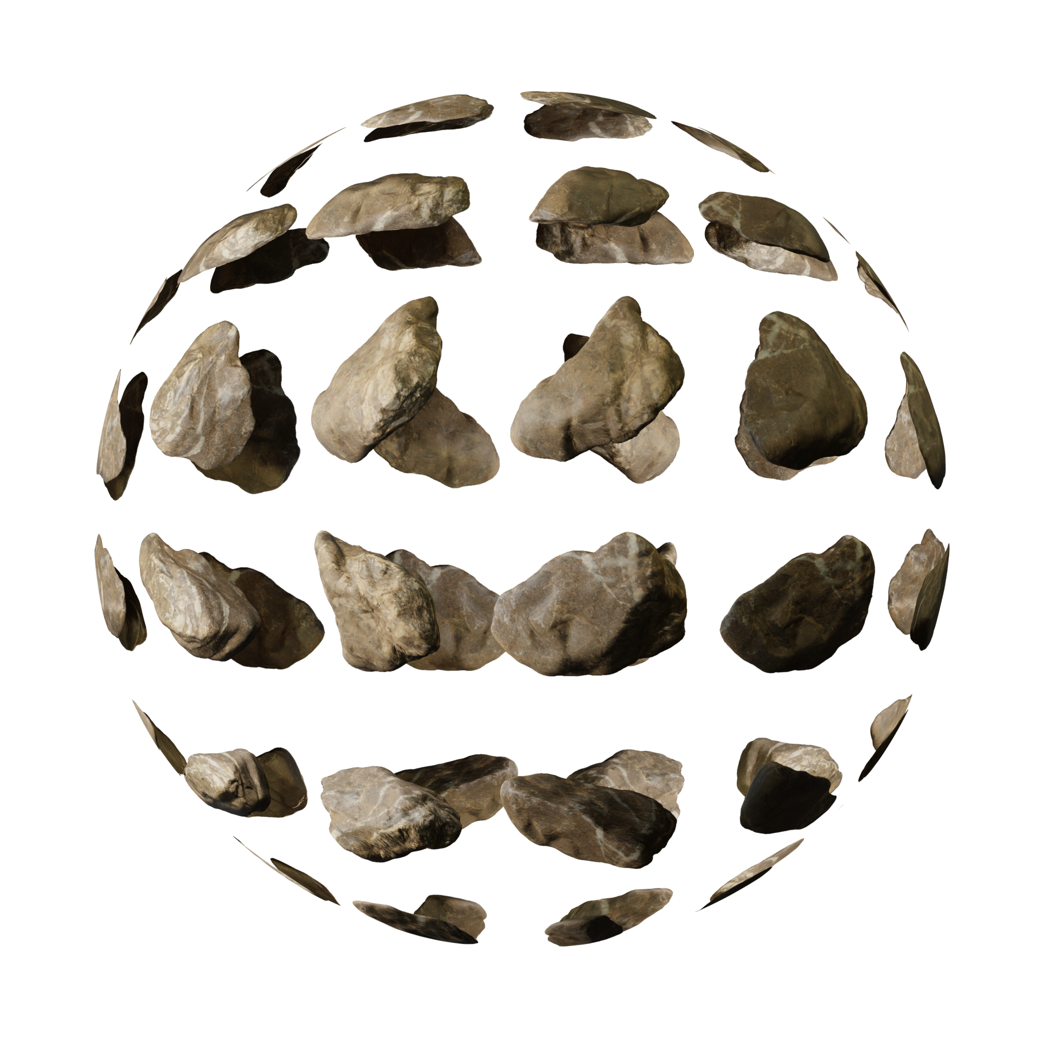 Rock Atlas | FREE stone materials | BlenderKit