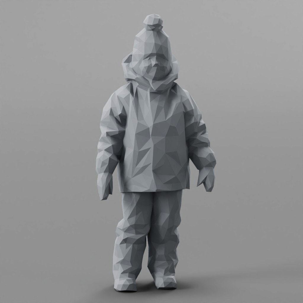 Lowpoly Children | Children models | BlenderKit