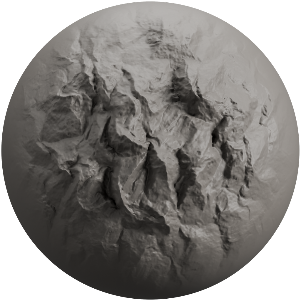 AT-Rock Brush | rock brushes | BlenderKit