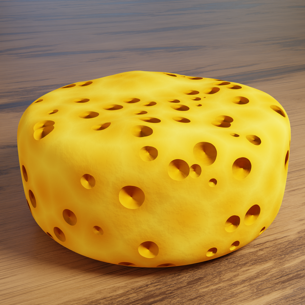 Cheese | FREE Food models | BlenderKit