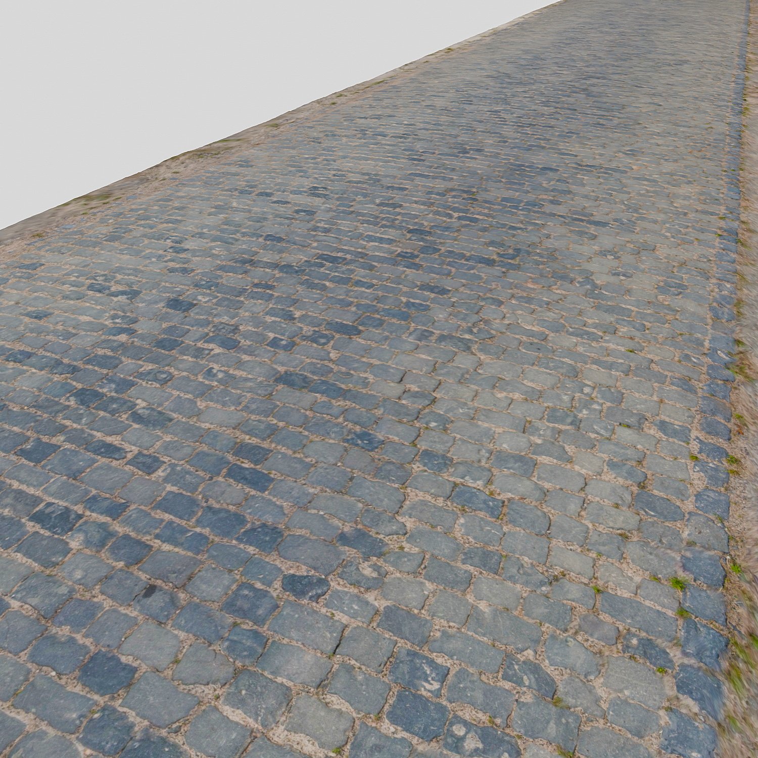 Cobblestone road | Urban Environment models | BlenderKit