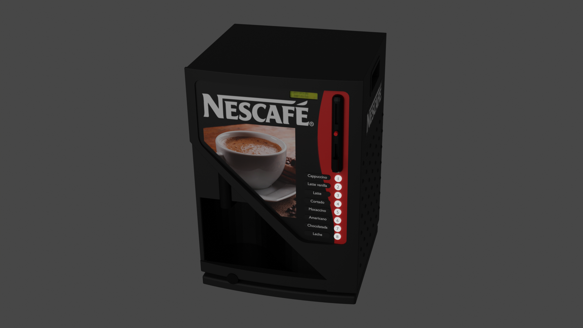 Nescafe Coffee Vending Machine | FREE 3D Shopping / Retail models ...
