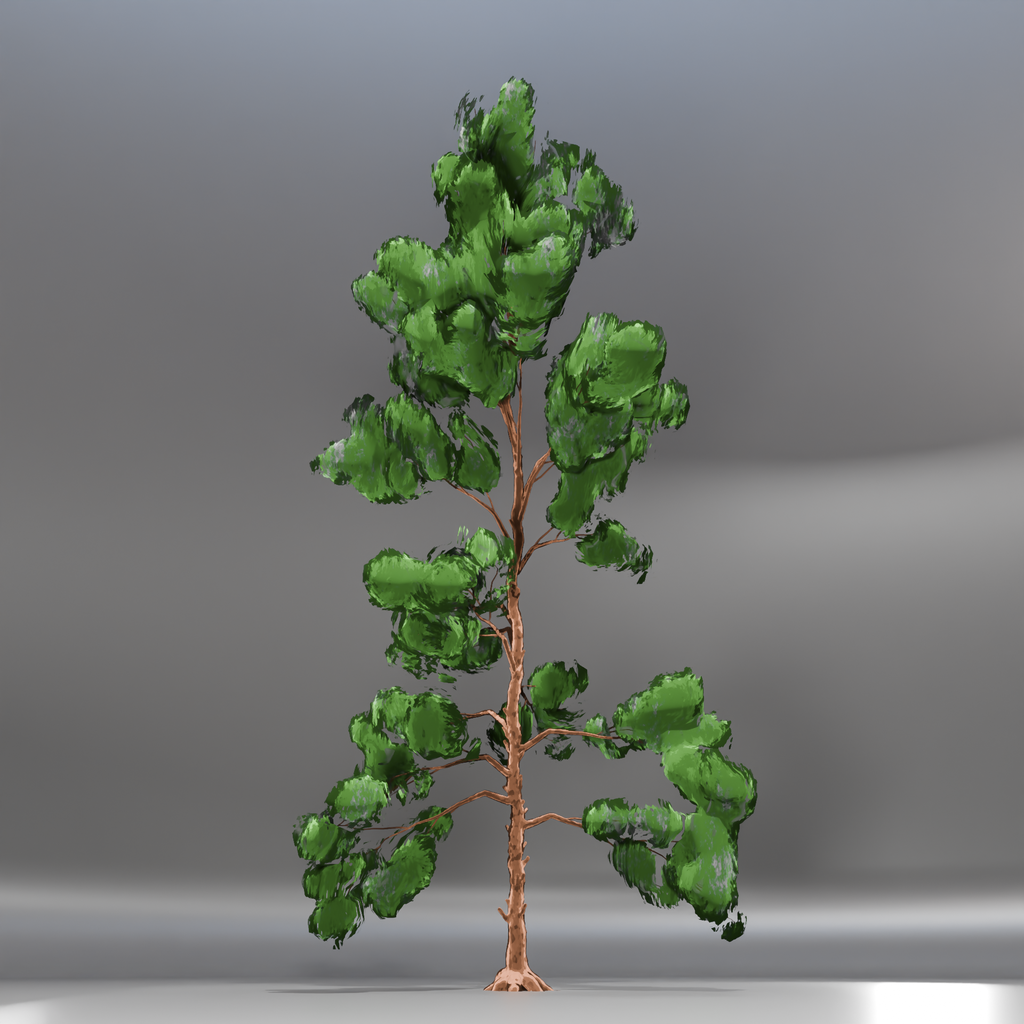 Pine Toon Tree | Trees models | BlenderKit