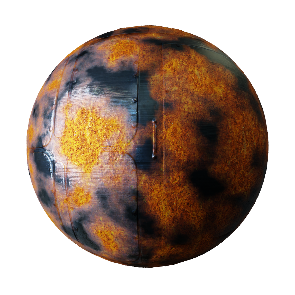 Rust 10 | FREE rust materials | BlenderKit