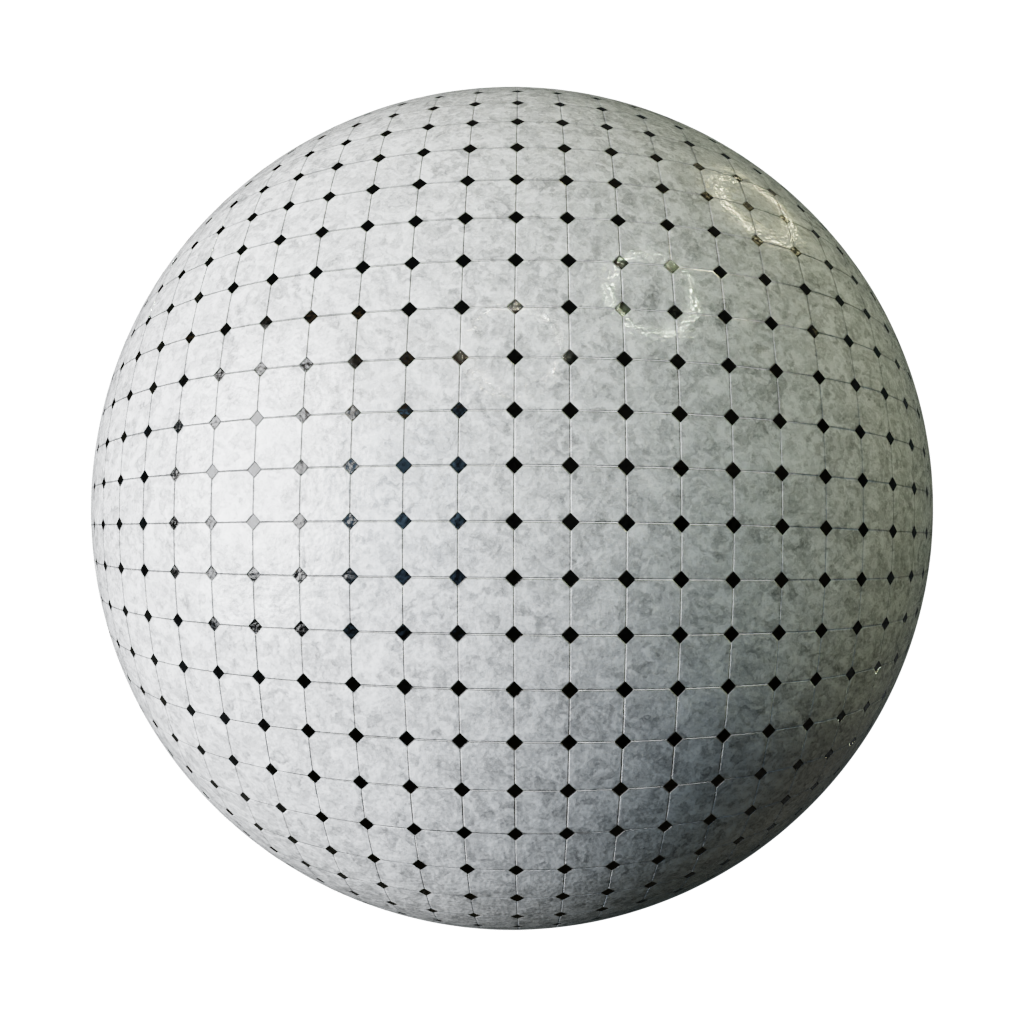 Procedural Diamond Marble Floor Tiles | FREE marble materials | BlenderKit