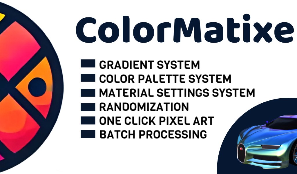 Colormatixel - Advanced Material & Color Management Add-On For Blender ...