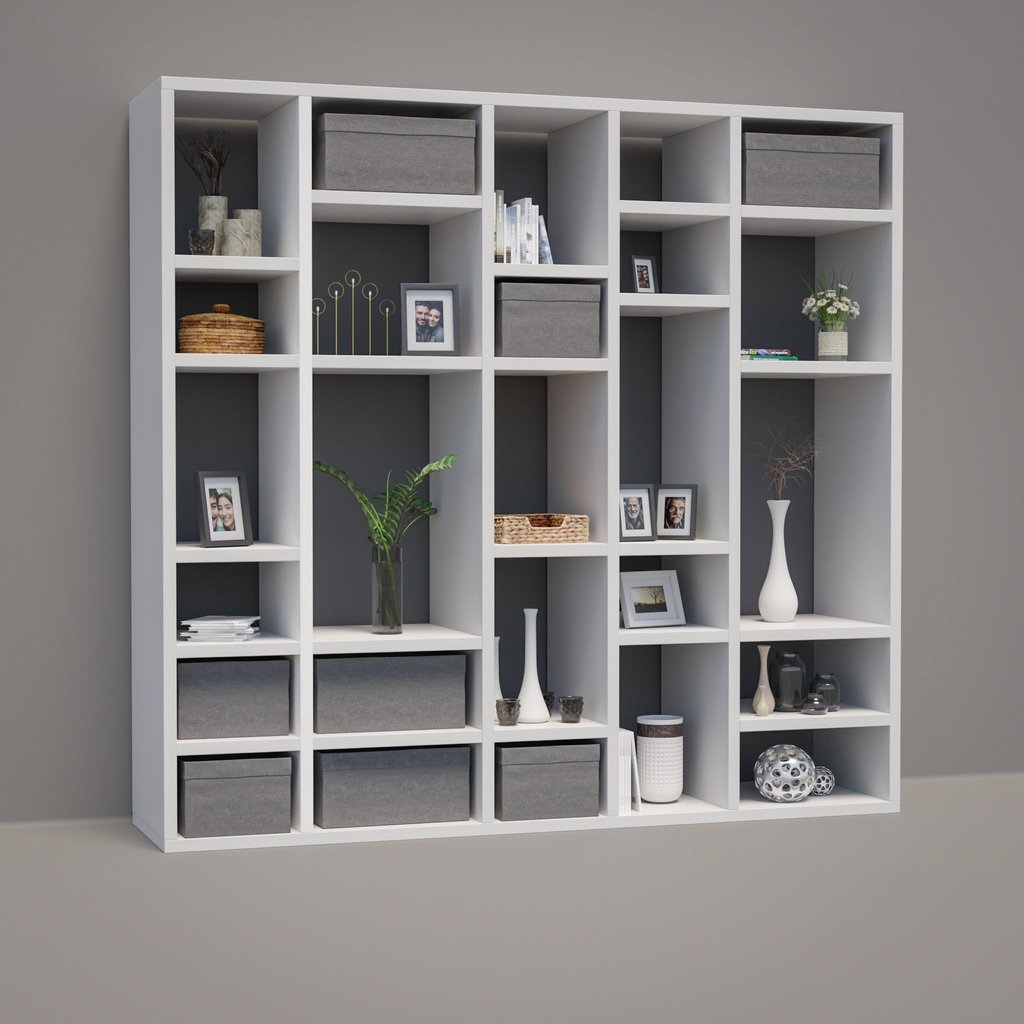 Ancient bookshelves in China | FREE Bookcases models | BlenderKit