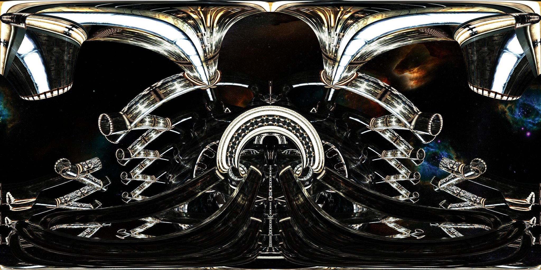 FuSion | FREE Futuristic Environments HDRis | BlenderKit