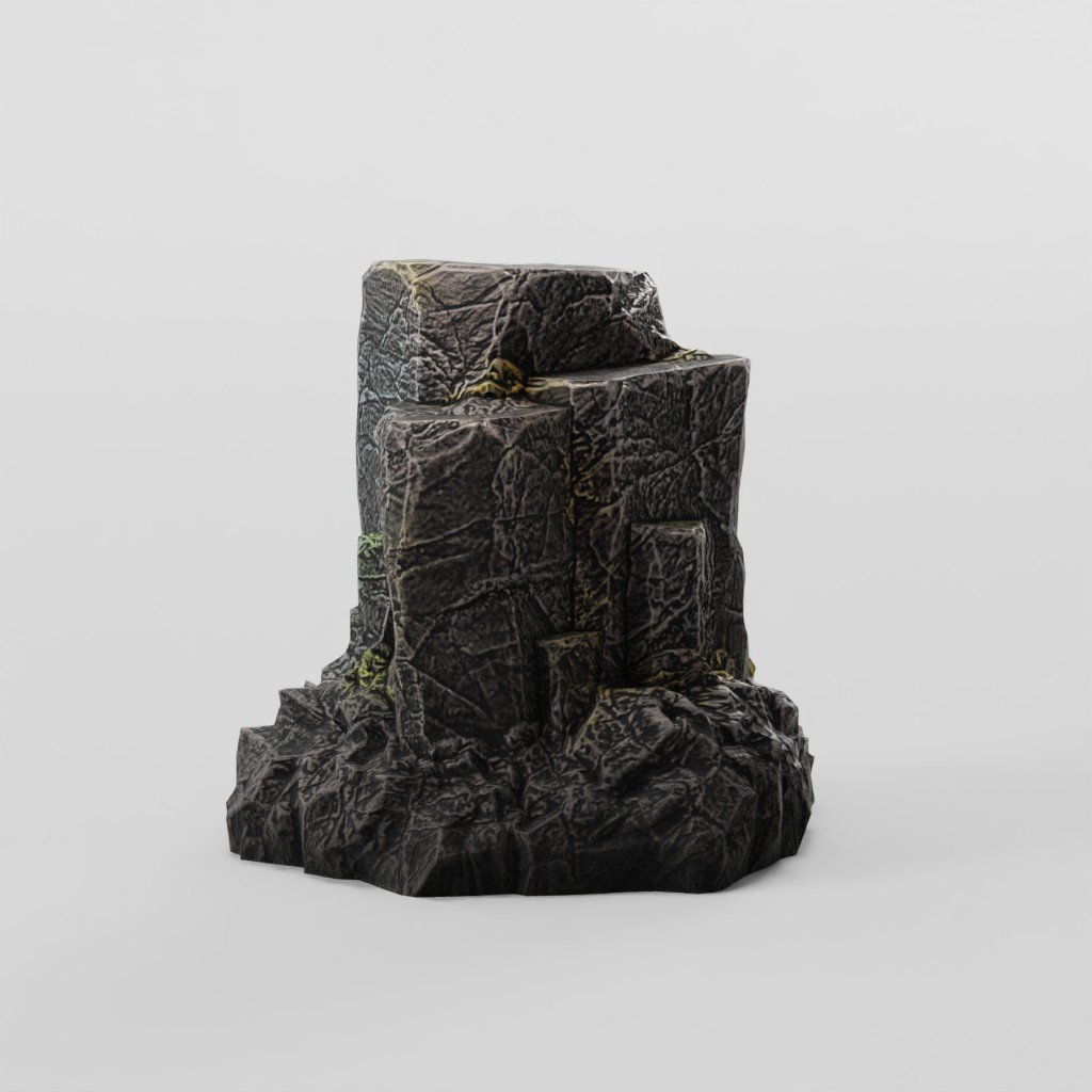 Cliff Rock 12 | Terrains models | BlenderKit