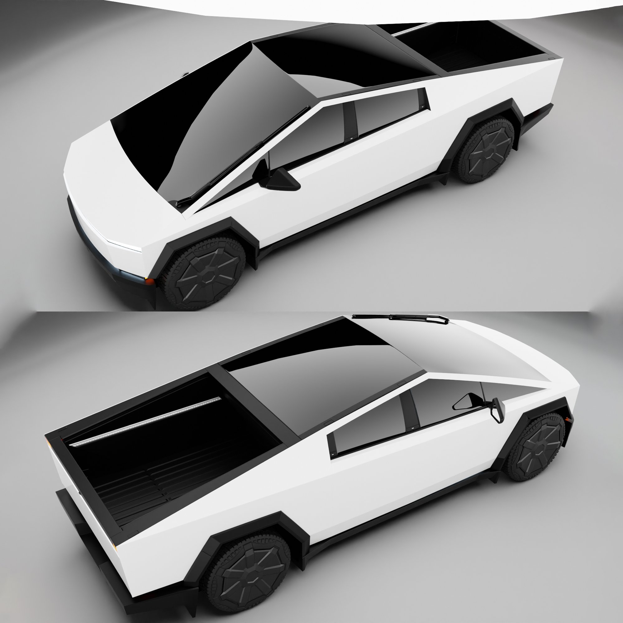 Tesla Cybertruck | Luxury Cars models | BlenderKit