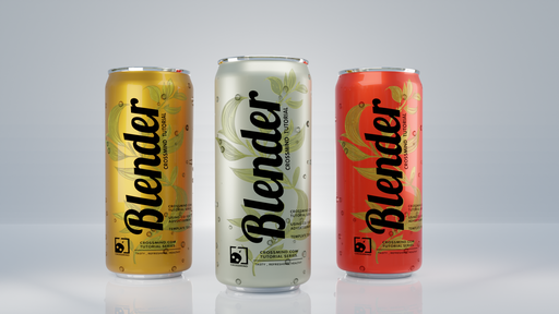 Can | FREE Beverages models | BlenderKit