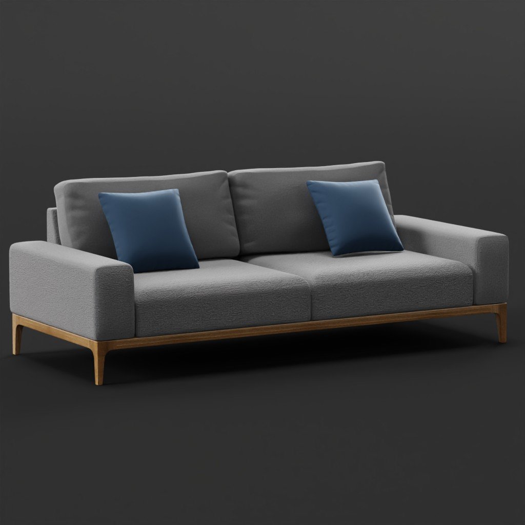 BlenderKit | Download the FREE Sofa model