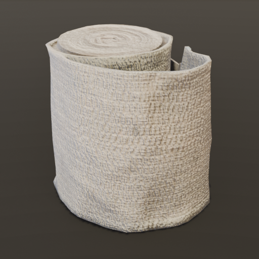 Bandage Roll Close | Industrial Equipment models | BlenderKit