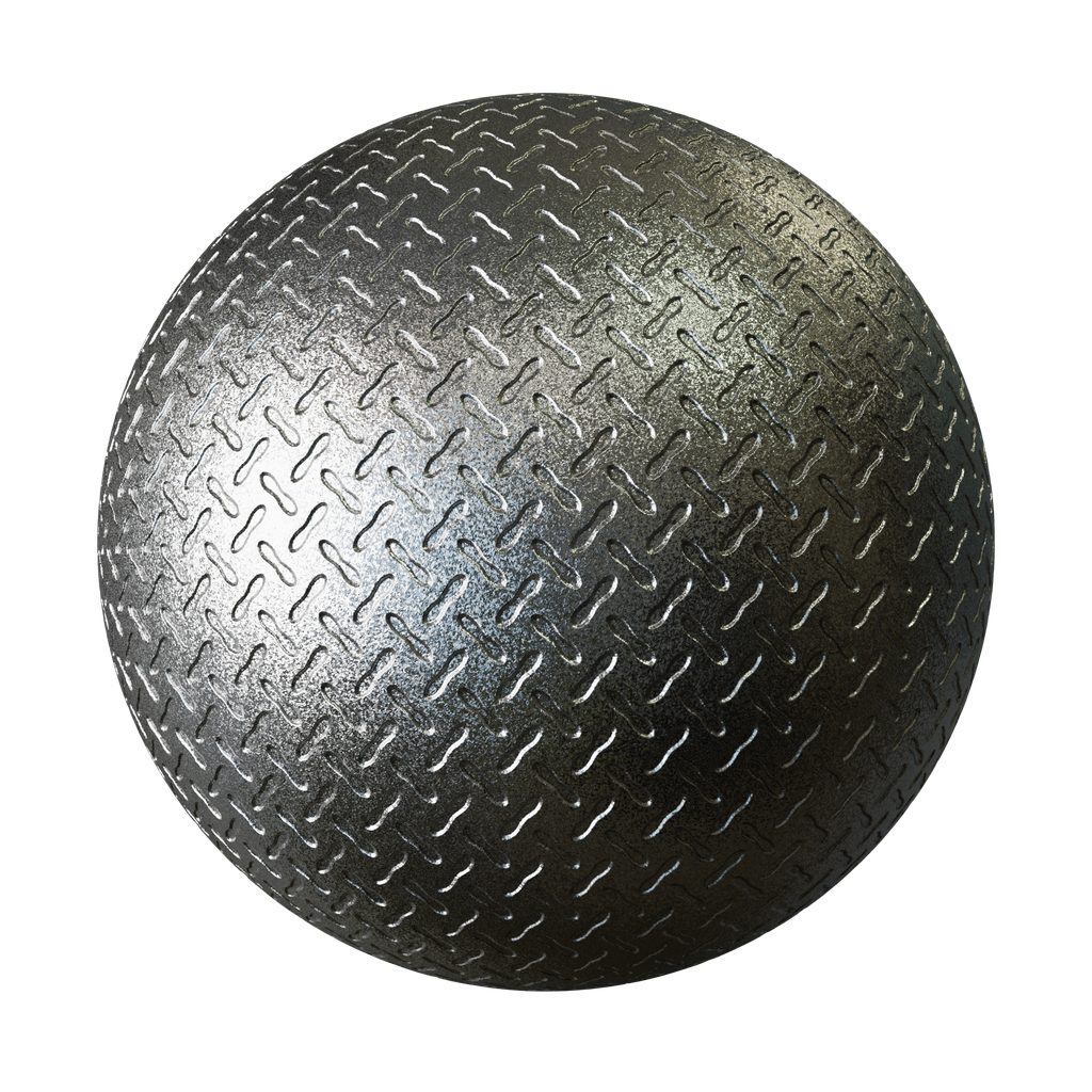 Patterned metal plate | FREE metal materials | BlenderKit