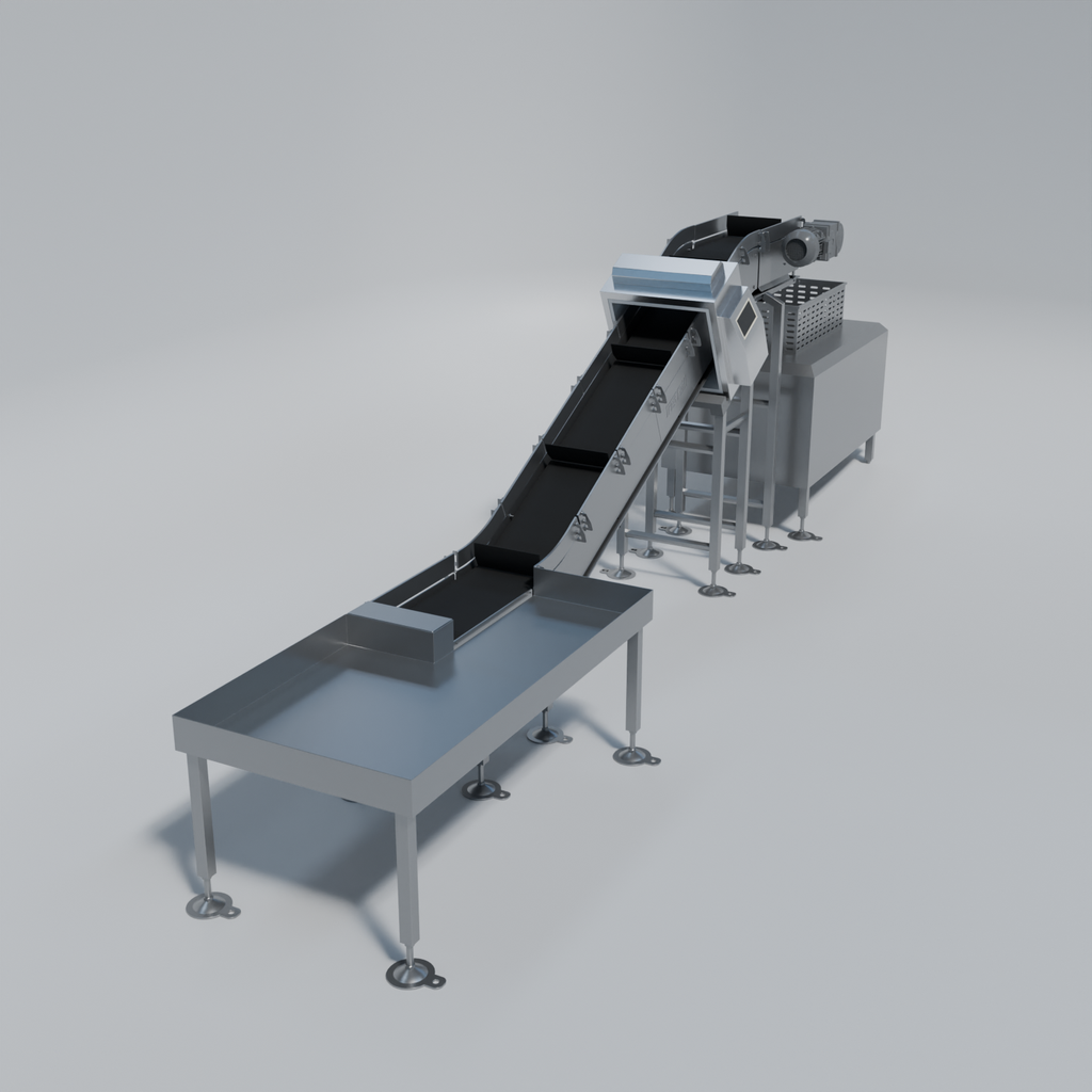 Elevator conveyor | FREE Industrial models | BlenderKit