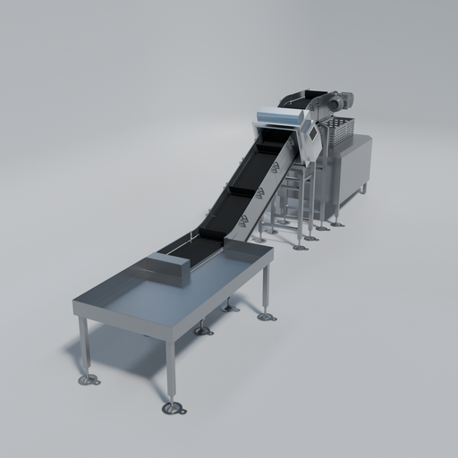Elevator conveyor | FREE Industrial models | BlenderKit