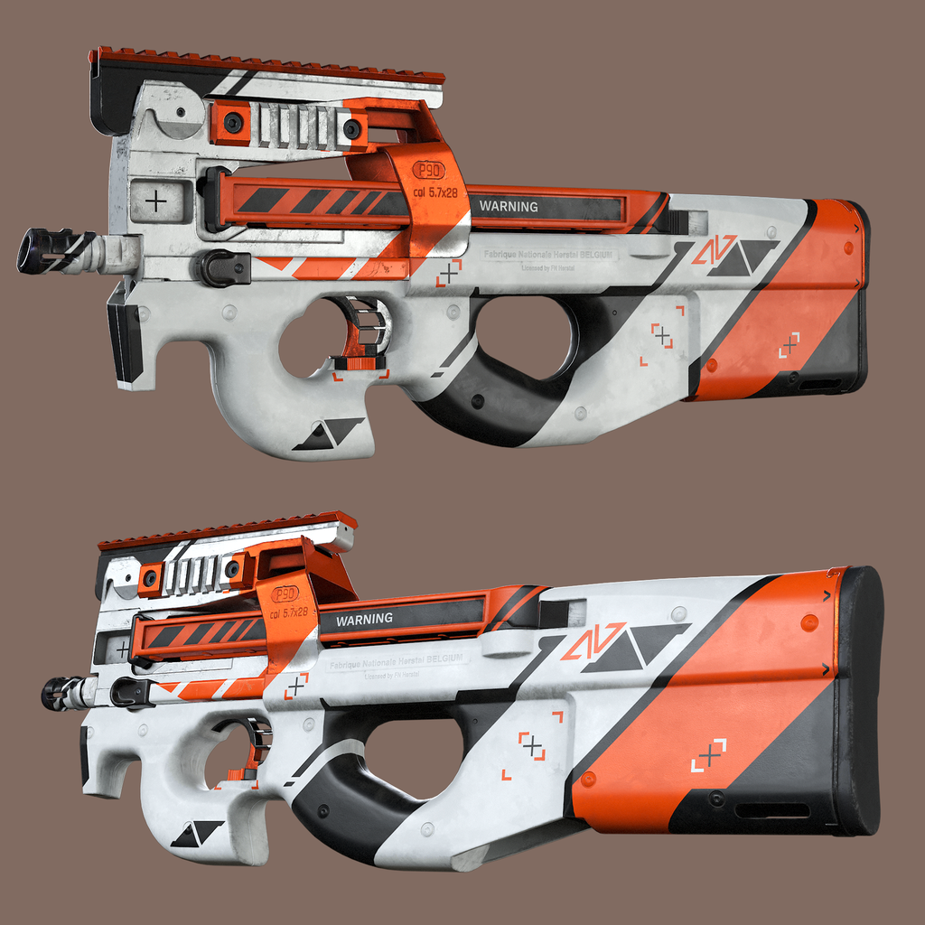 P90 Asiimov | Modern Weapons models | Blendkit