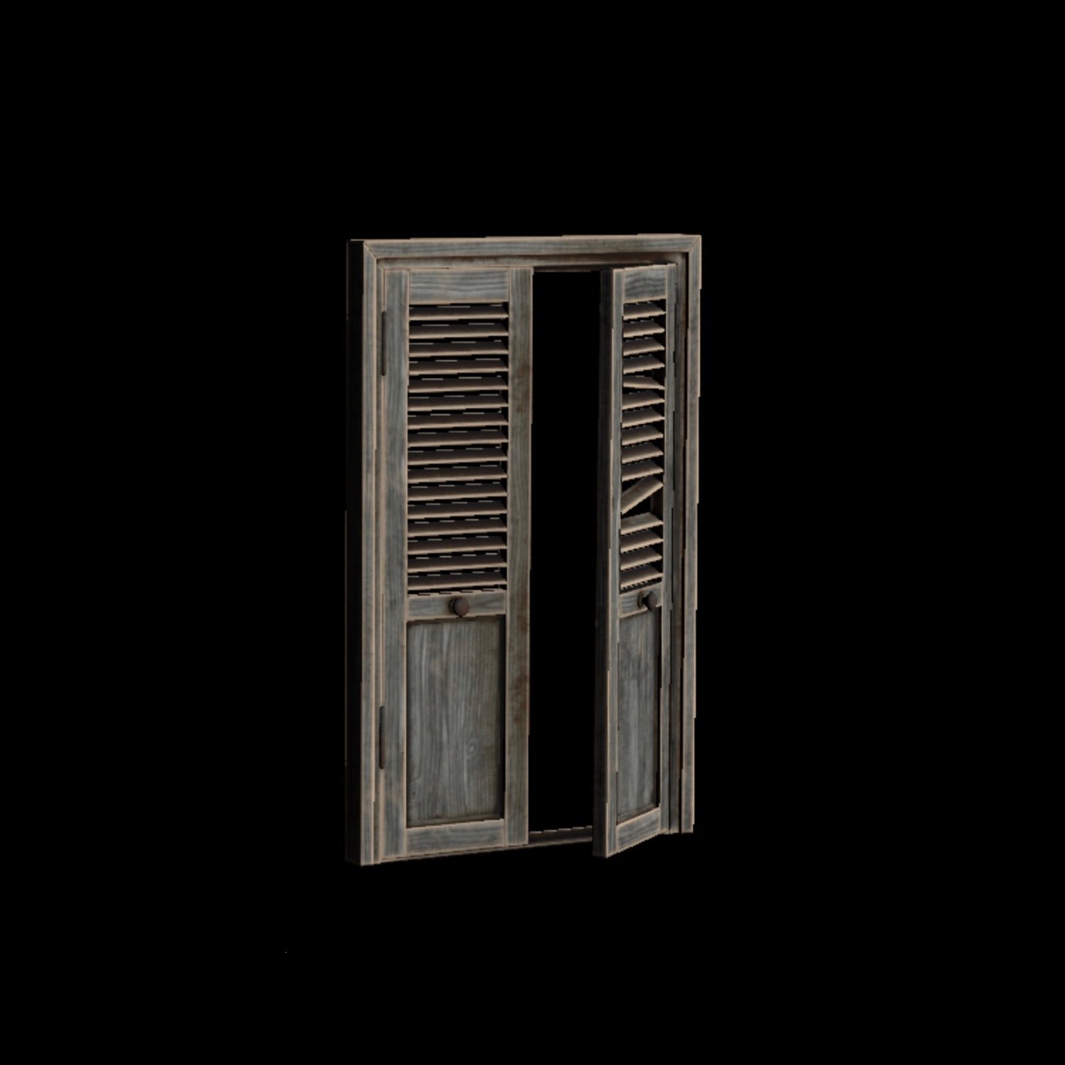 Door Wood 3 | FREE Doors models | BlenderKit