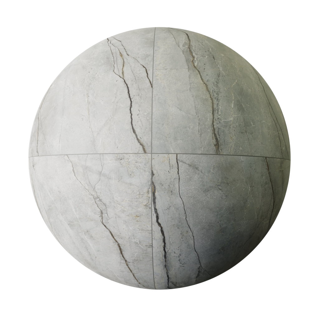BlenderKit | Download the FREE Stone effect tiles - Silver roots material