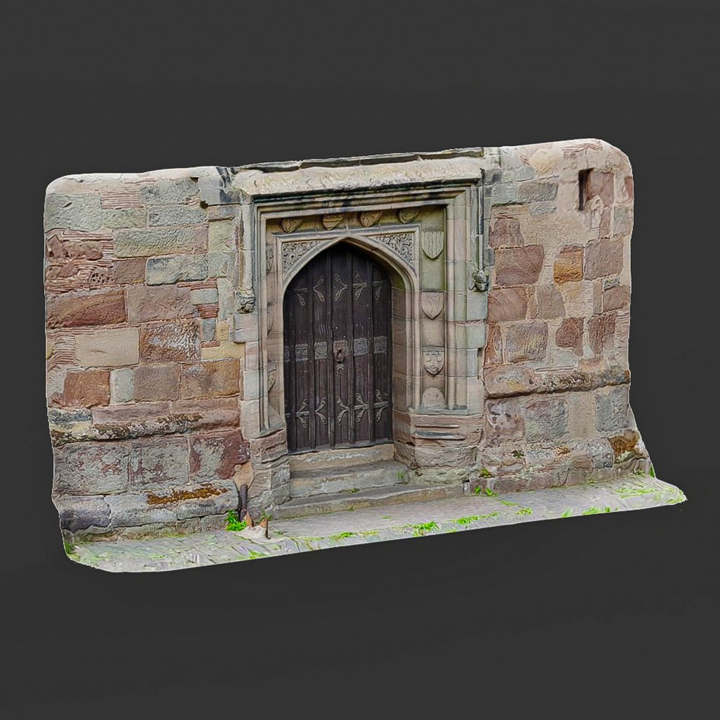 BlenderKit | Download the Church Door model