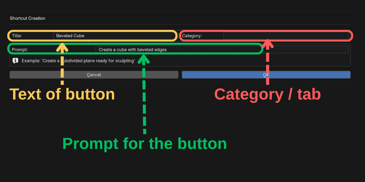 AI Shortcuts: Add new buttons to blender | BlenderKit