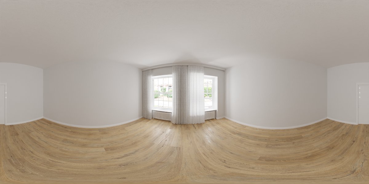 Empty Room Day unclipped | Interiors HDRis | BlenderKit